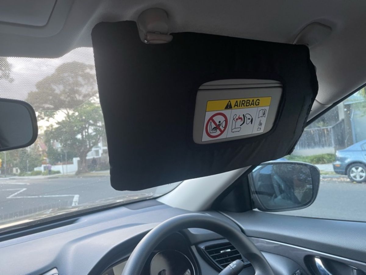 Custom Personalized Car Sun Visor Covers with Name and Logo in Australia