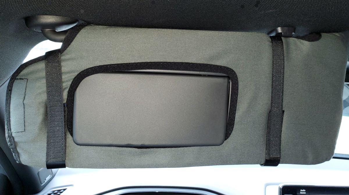 Custom Personalized Car Sun Visor Covers with Name and Logo in Australia