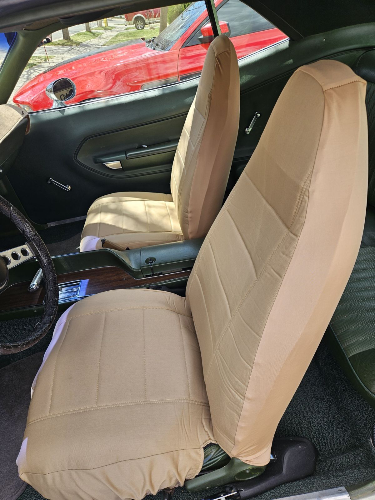 Custom Personalized Car Seat Covers with Name and Logo