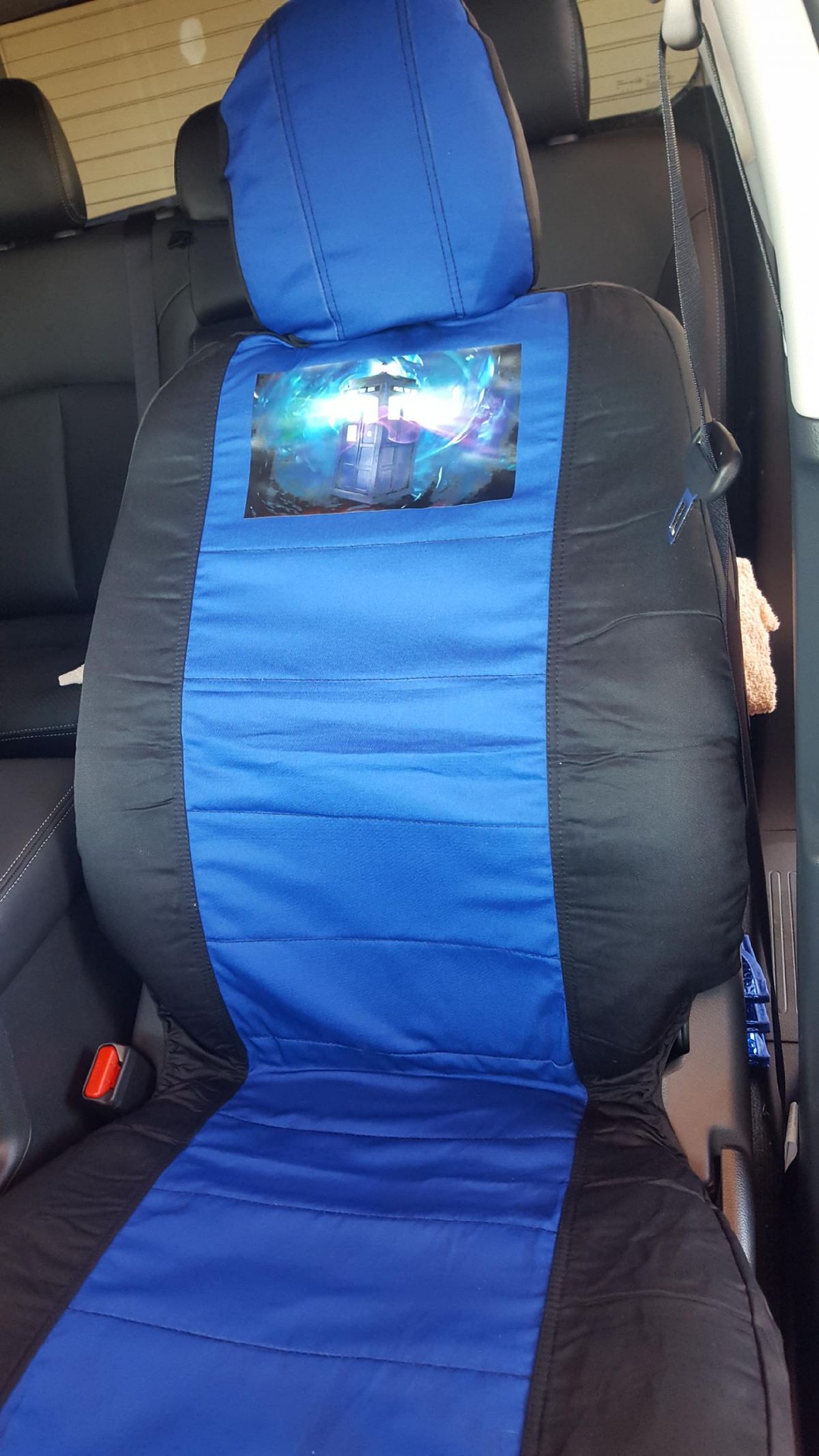 Custom Personalized Car Seat Covers with Name and Logo